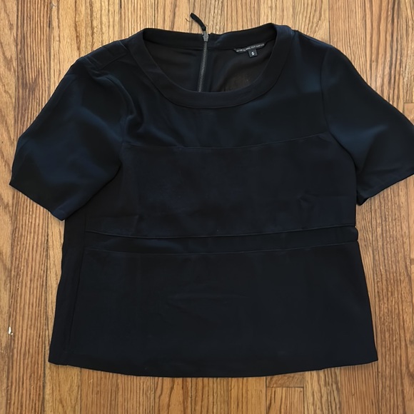 W118 by Walter Baker | Tops | Sheer And Opaque Banded Top | Poshmark